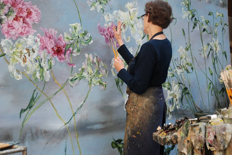 Paper Musings: Claire Basler Paintings
