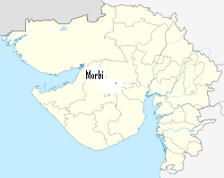 Morbi Tiles: View to Morvi City