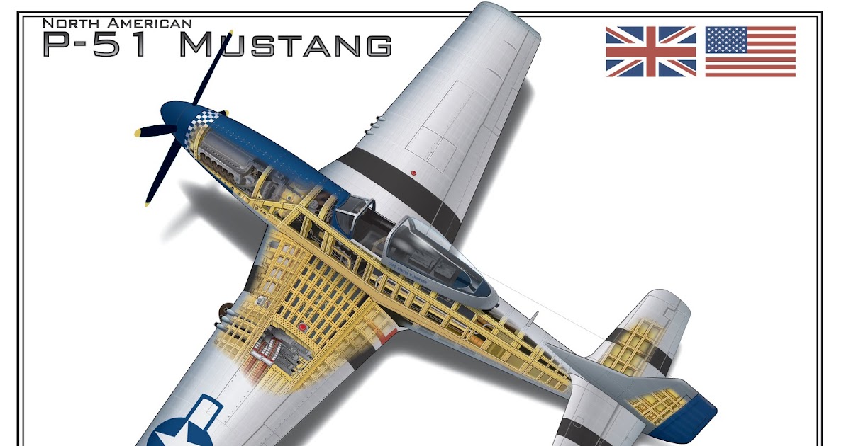 A Cross-Section of Steven W. Howard Art: P-51 Mustang Complete