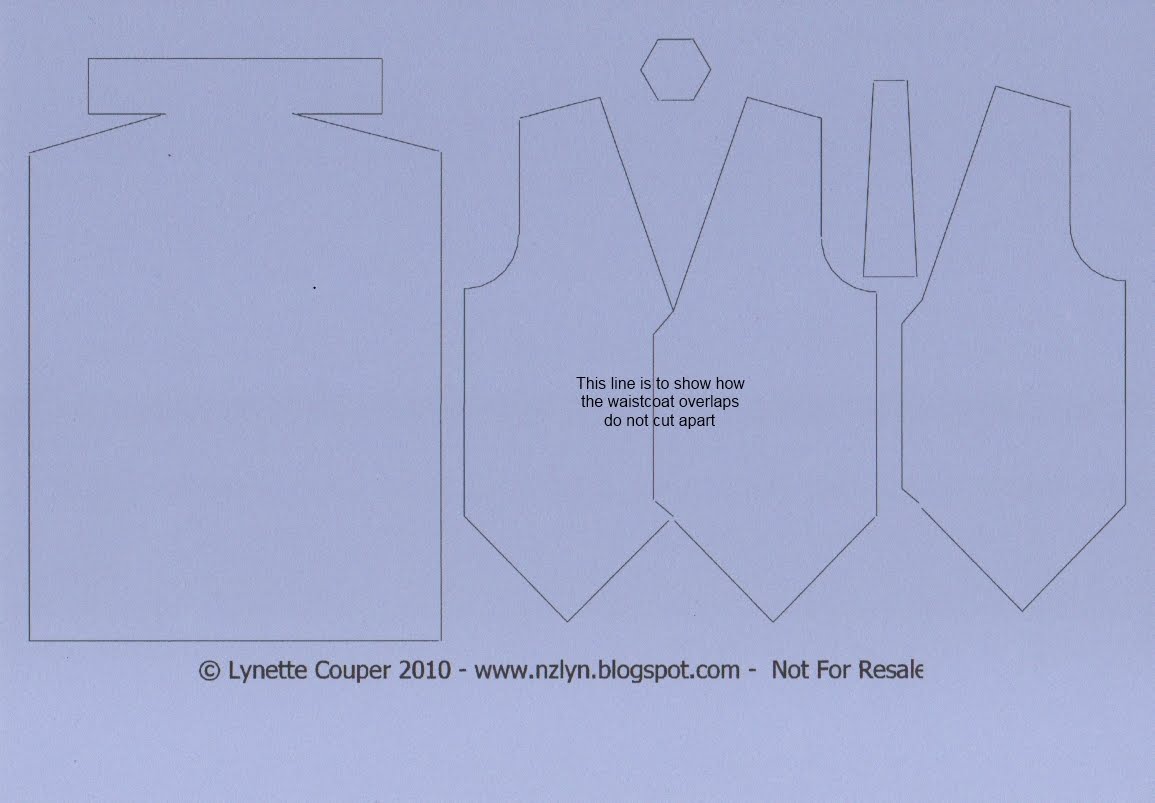 My Ramblings............: Waistcoat Card Tutorial