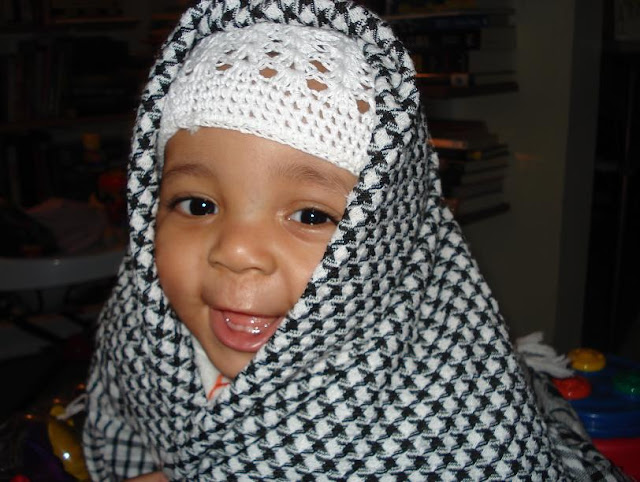 Smiling Muslim Baby with Cap - Islamic Wallpapers, Kaaba, Madina ...