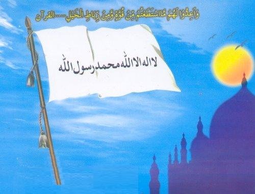 Islamic flag with Kalma - Islamic Wallpapers, Kaaba, Madina, Ramadan ...