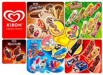 Blá, blá, blá...: Kibon - O sorvete mais queridinho do Brasil!!!!