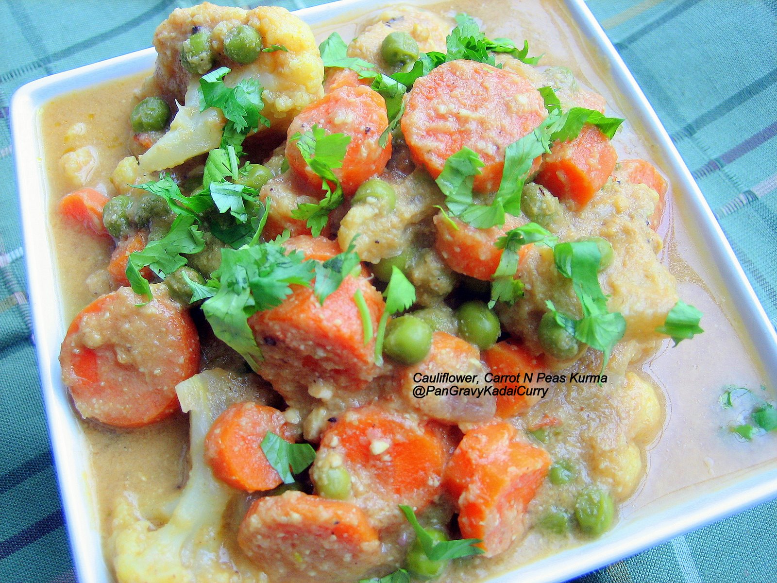 Pan Gravy Kadai Curry: Basics:The Making of Simple Vegetable Kurma