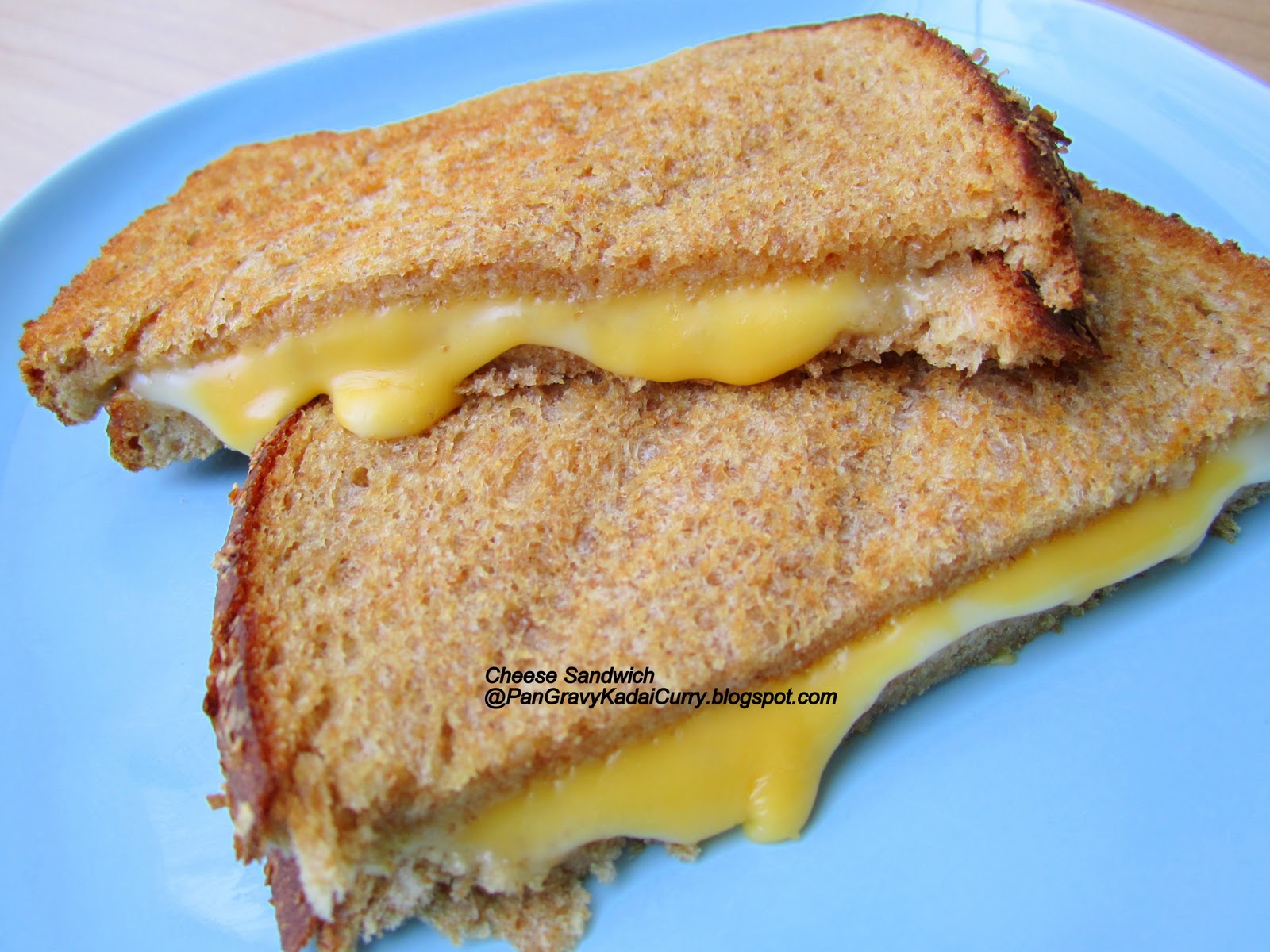Pan Gravy Kadai Curry: Basics: Good Old Cheese Sandwich