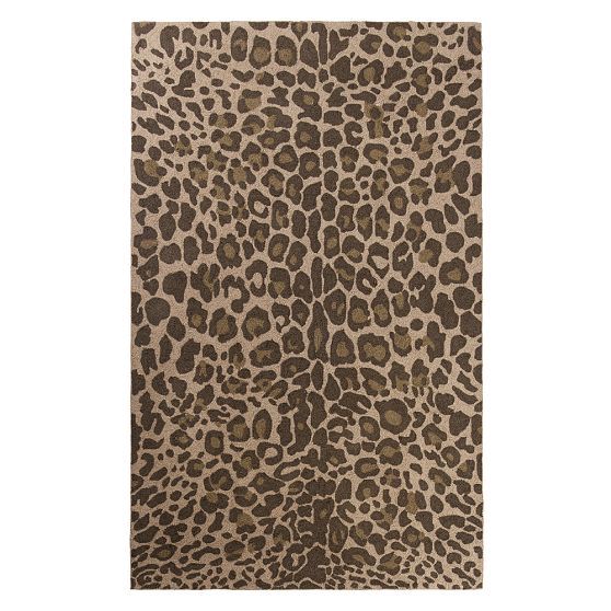 High Street Market: Leopard Rug!