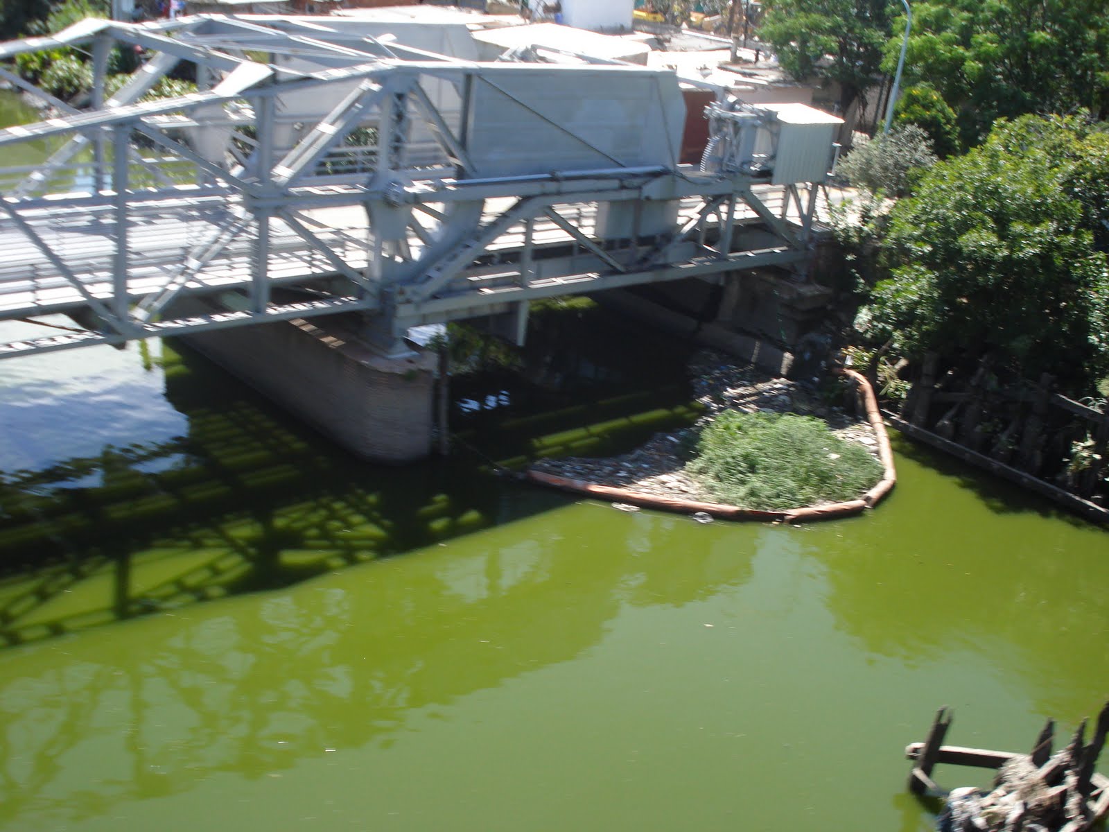 La Contaminacion: Contaminación del riachuelo