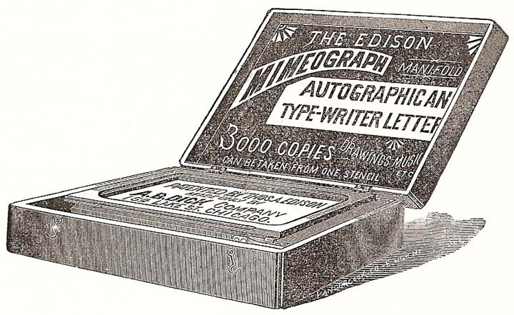 Typography: The Mimeograph Machine