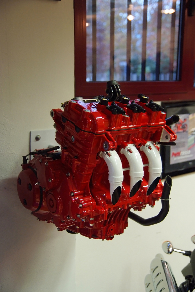 Red Engine - RocketGarage - Cafe Racer Magazine