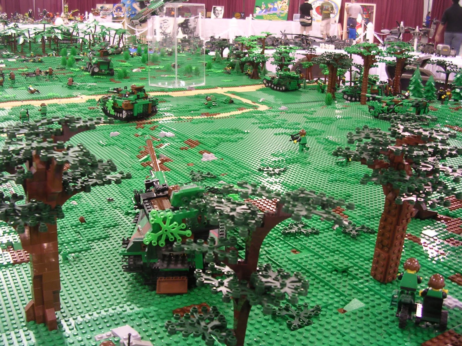 LEGO Military Models: Modular Landscaping and BrickFair Battlefields
