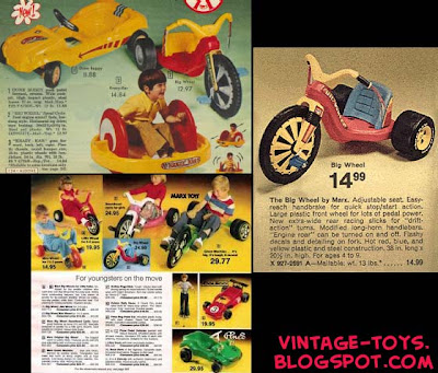 Vintage Toys & Memorabilia: THE BIG WHEEL Riding Toy By LOUIS MARX and ...