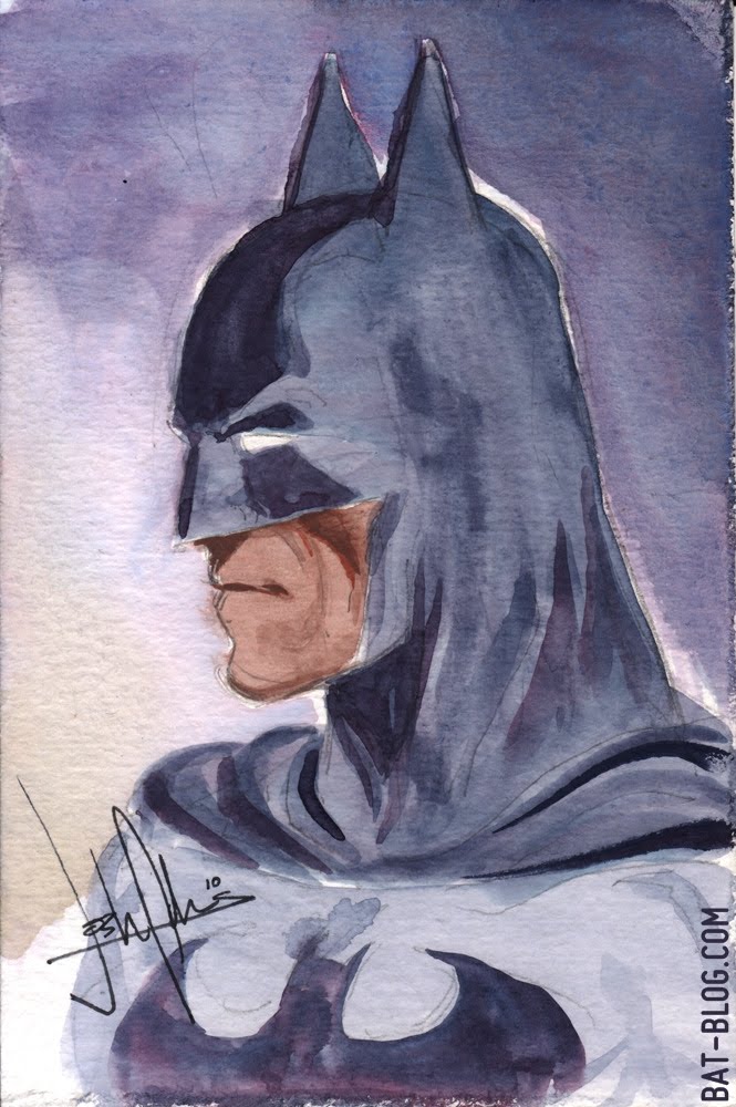 Side Profile Comic Batman