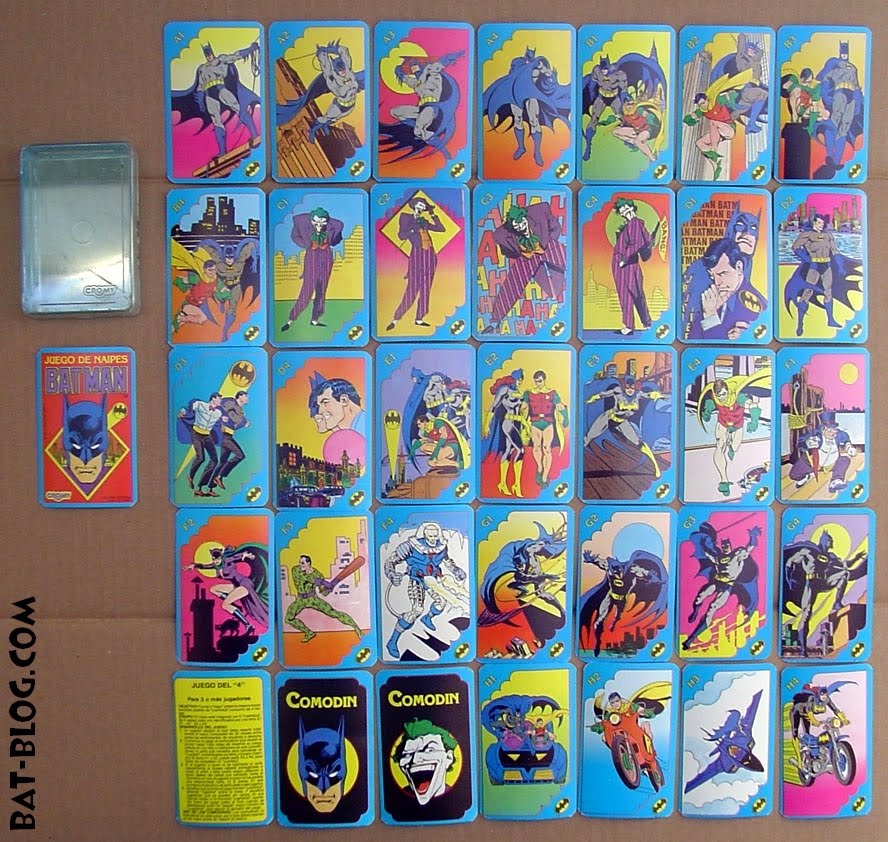 Batman Wallpaper Media: Vintage Batman Collectibles - Playing Cards ...