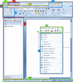 MS WORD 2007: Banda de Opciones