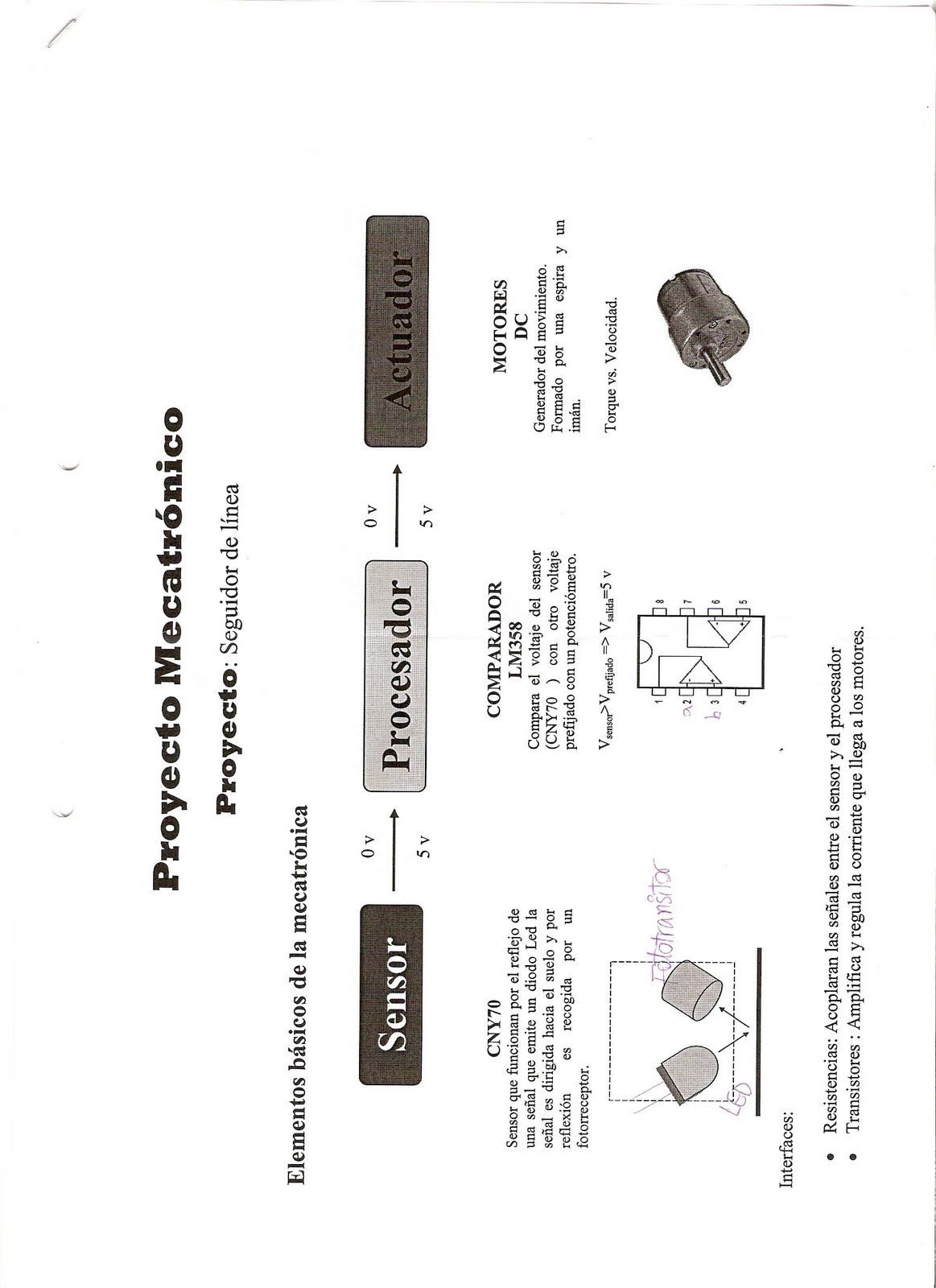 Curso De Mecatronica Proyecto Mecatronico