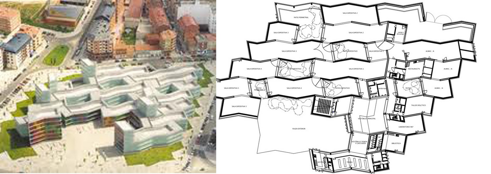 Lienzos en blanco: MUSAC