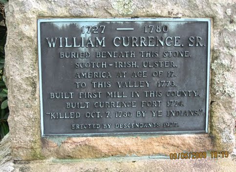 Adventures in Family History: William Currence