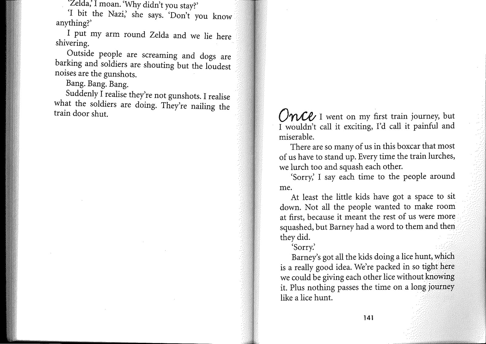 Ruth's English literacy blog: Once by Morris Gleitzman: Chapter 15