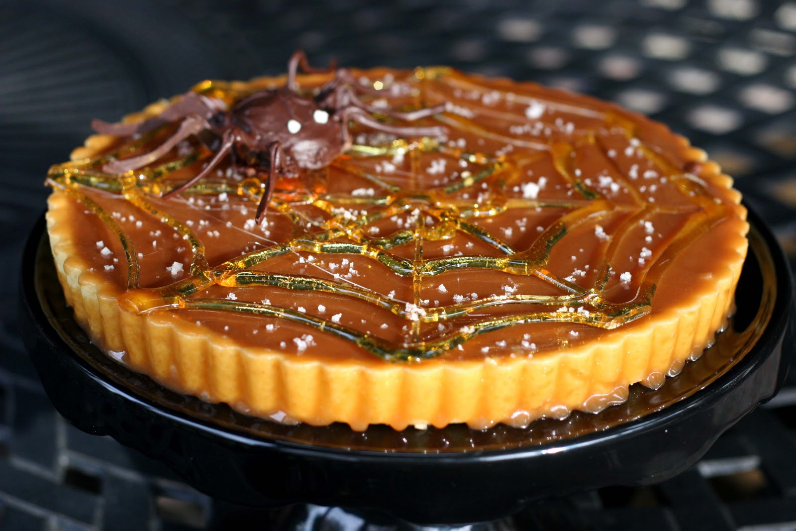Bee Sweet: Chocolate Salted Caramel Tart