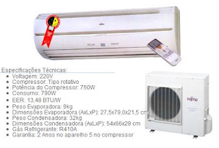 Aerothermie definition: Fujitsu inverter refrigerant r410a