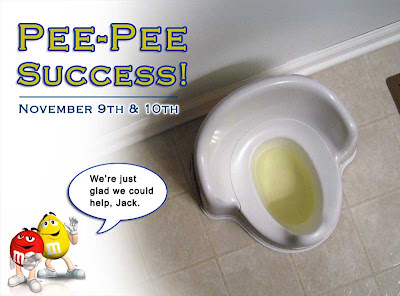 First Potty Pee-Pee!