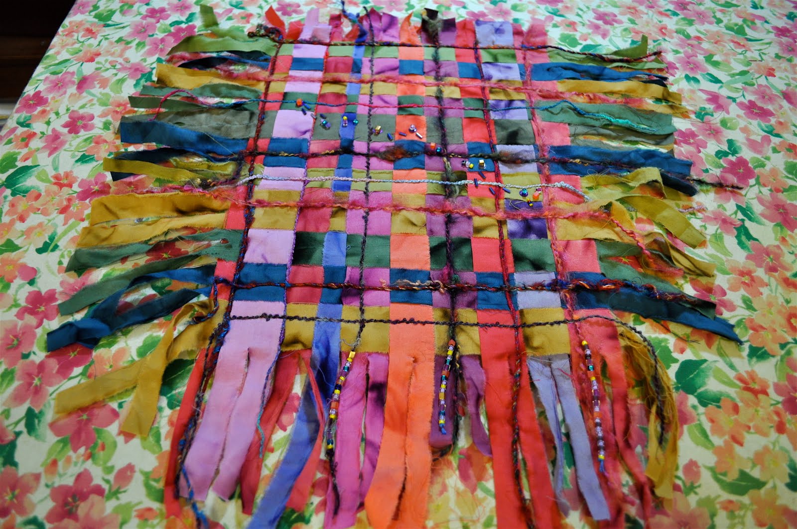 LuAnn Kessi: Woven Quilt........Class Sample