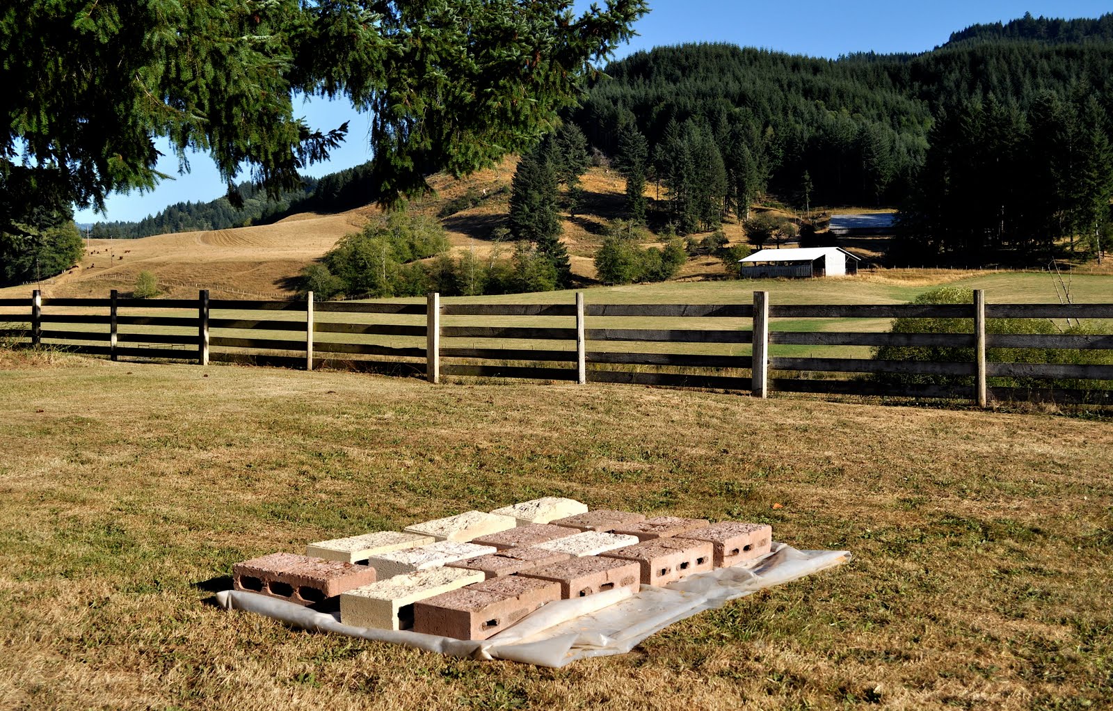 LuAnn Kessi: Rust Dyeing a Culvert Screen...