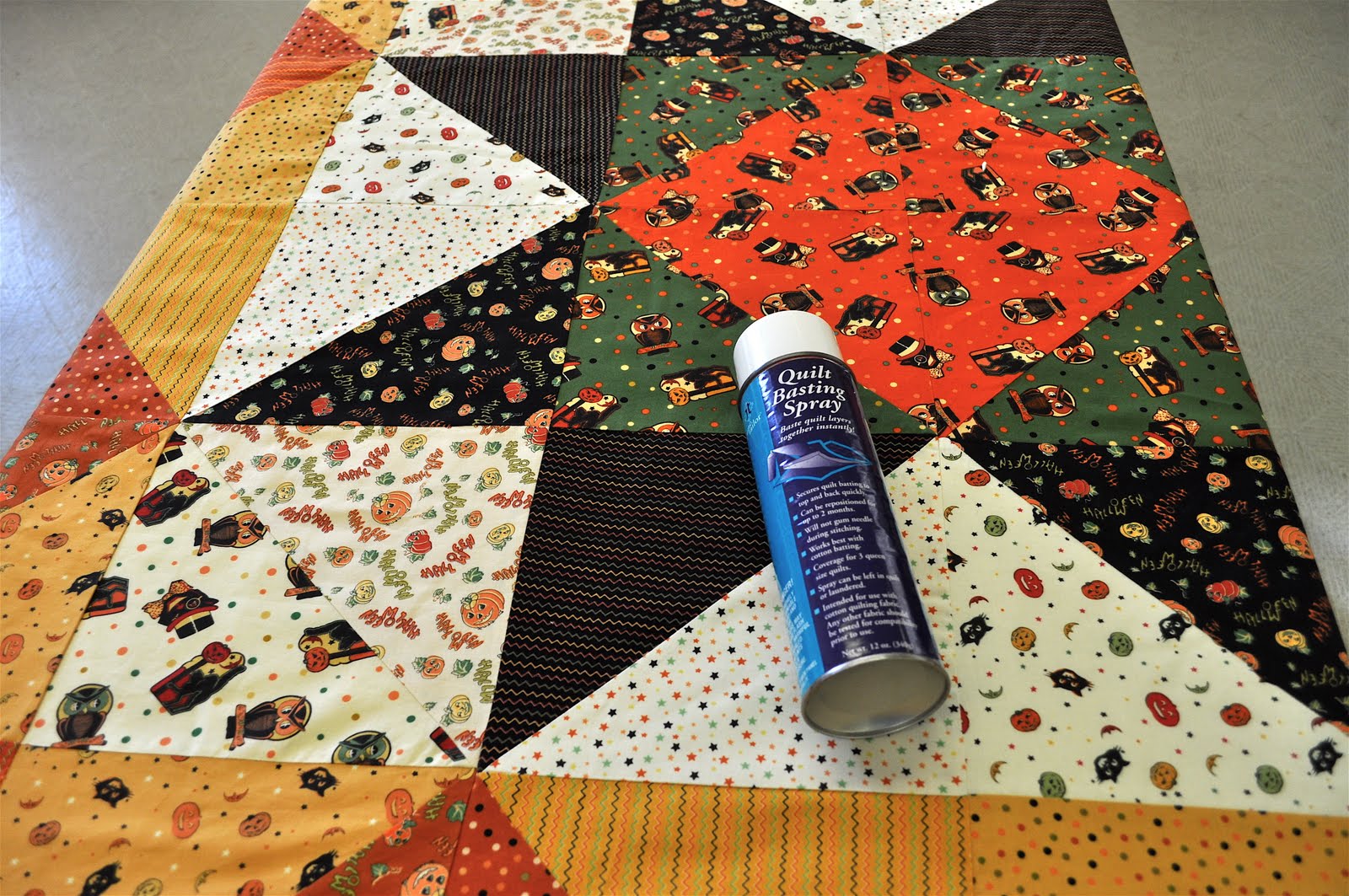 The Harlan Valley Quilters: Quilt Basting Day...