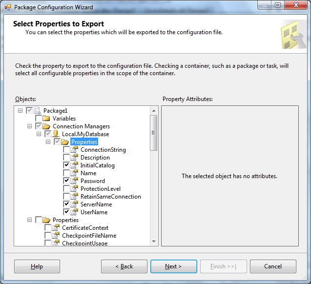 Tips and Tricks for SQL Server Developers: SSIS Package Configuration ...