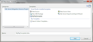 Tips and Tricks for SQL Server Developers: Creating SSIS Template Package
