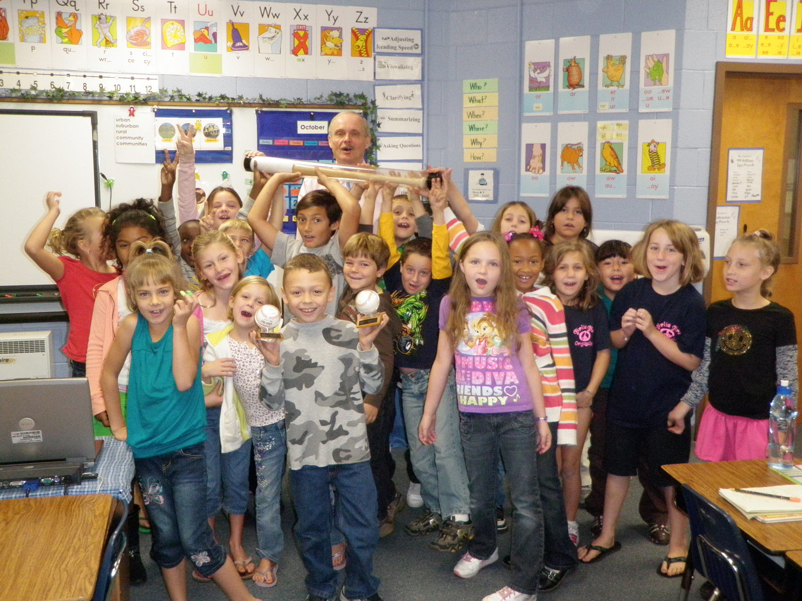 Mrs. Costner's Class Blog: Mr. Johnny Calder, Marcus Smith's Special Guest