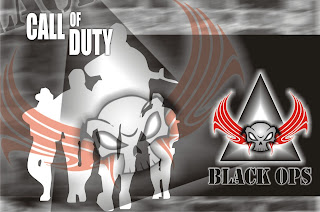 Black Ops | Cod Blackops Emblem | Desktop Wallpaper Design