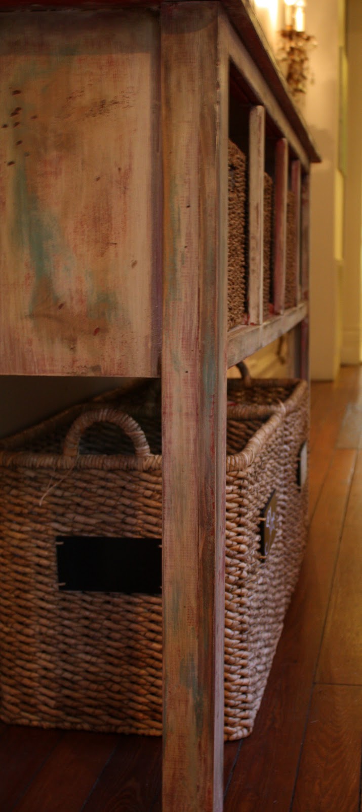 Our Southern Nest: Distressed Console Table