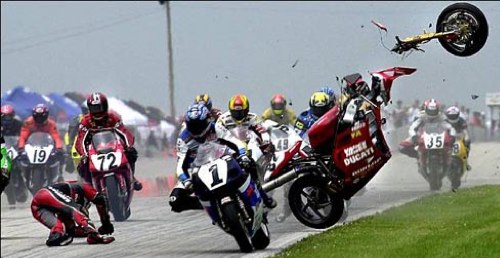 Wonderful World: 10 Motorcycle Mishaps