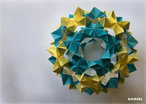 Origami Sculpture Examples by Ilan Garibi