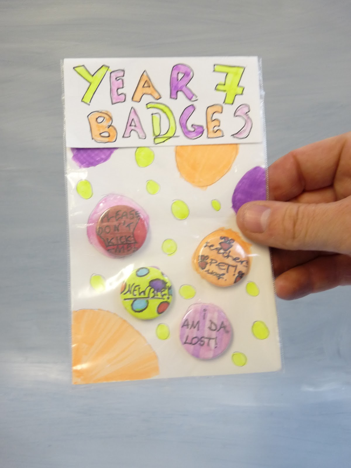 A'level Graphics: The completed Badges!