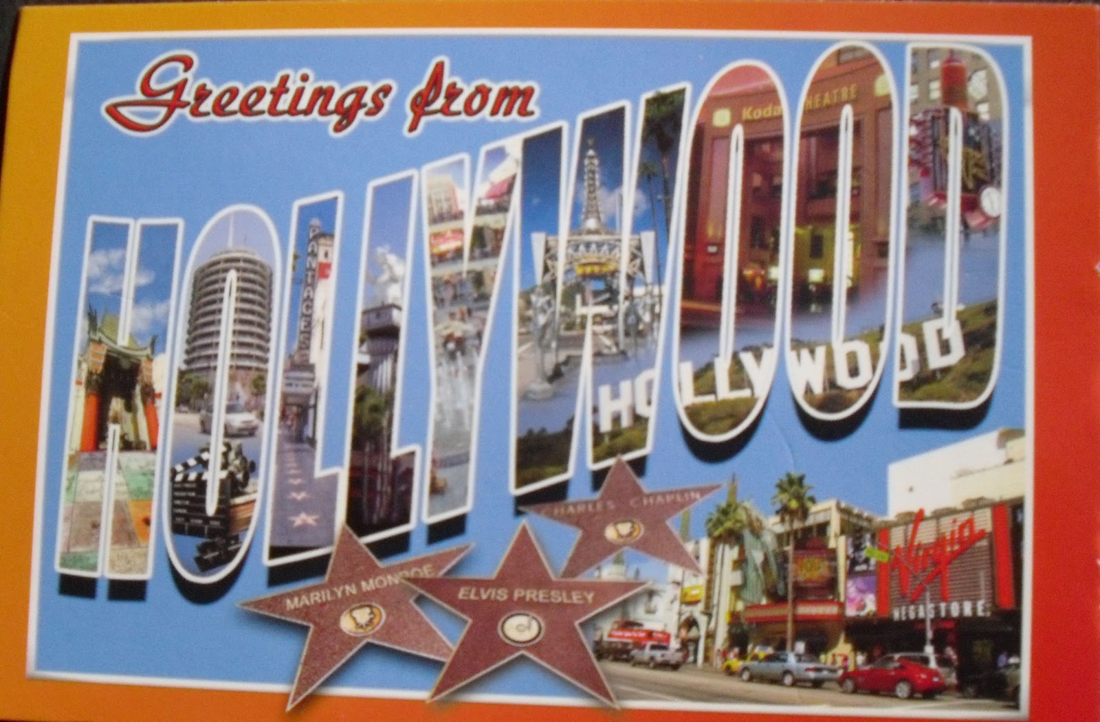 Postcards for Sam: Greeting from Hollywood
