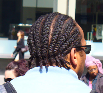 yaur fashion style & design update: Cornrow Hairstyle for men 2009 trends