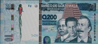 Diego wi: Billete de 200 Quetzales