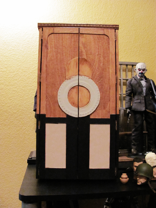 CREG Customs: Batman Begins Wardrobe Closet 1/6 Custom Built