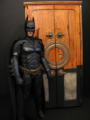 CREG Customs: Batman Begins Wardrobe Closet 1/6 Custom Built