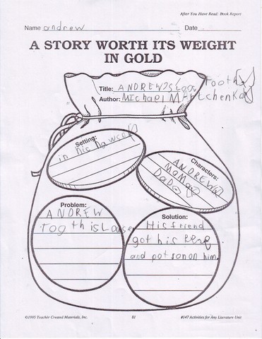 Write Away!: Andrew on Miss Nelson and the Loose Tooth