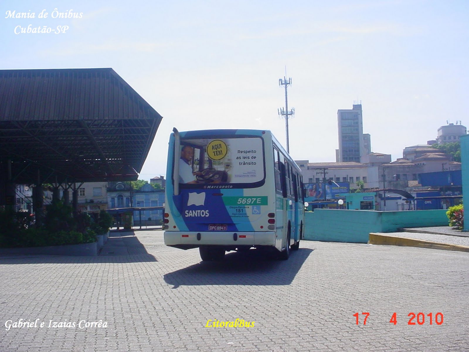 Litoralbus 2: Viação Piracicabana Santos-SP - Terminal Valongo