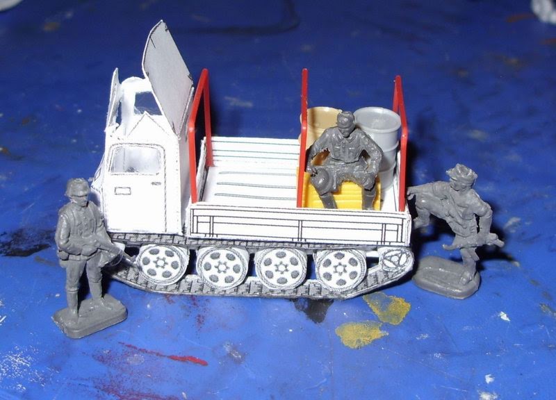 WORLD WAR 2 MODELZONE: 1:87 Raupenschlepper Ost Paper Kit By Satoshi ...