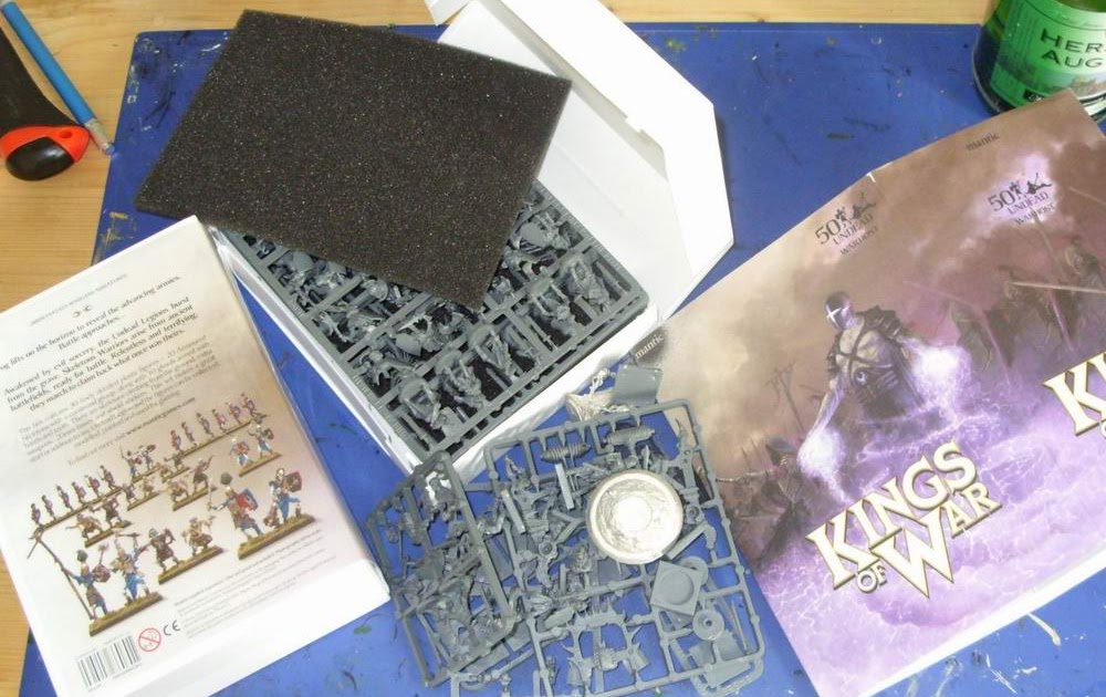 WORLD WAR 2 MODELZONE: 28mm Mantic Games Undead Balefire Catapult