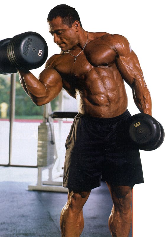 world bodybuilders pictures: handsome bodybuilder mike ergas during gym ...