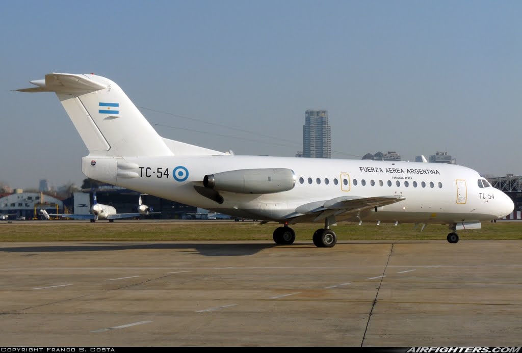 Historias Individuales: LV-VCS (TC-54) Fokker F-28 Mk-1000C "Fellowship ...