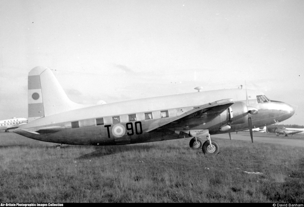 Historias Individuales: T-94 Vickers VC.1-635 Viking 1B c/n 294