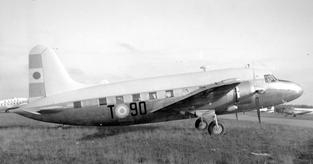 Historias Individuales: T-94 Vickers VC.1-635 Viking 1B c/n 294