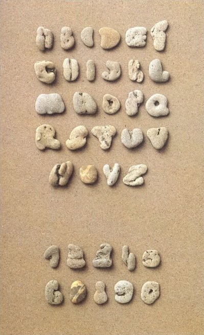 Best Graffiti Design: Pebble Letter on Alphabet Graffiti